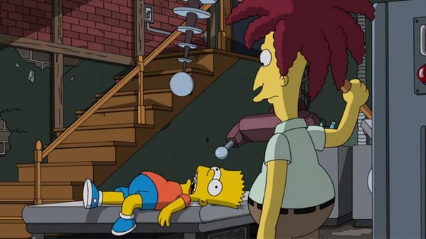 ¡Al fin! Bob Patiño cumplirá su sueño y matará a Bart en el especial de ...