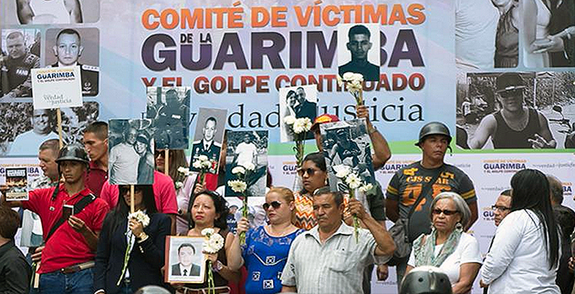 Víctimas de la Guarimba: ponemos por delante la paz del país